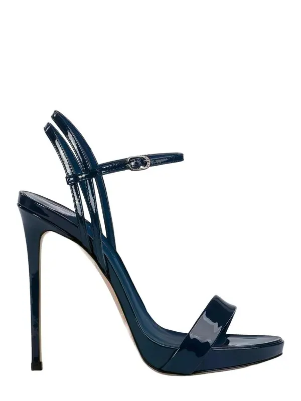 LE SILLA 120mm Gwen Sandals - Blue