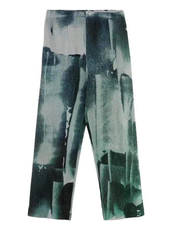 Issey Miyake Wind Walk Trousers - Blue