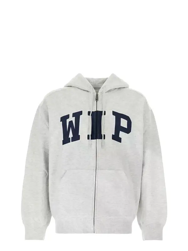 Carhartt Work In Progress Zip-up Hoodie - Grey