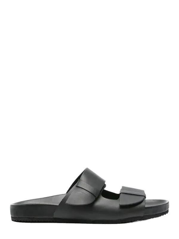 ANCIENT GREEK SANDALS Diogenis Slides - Black