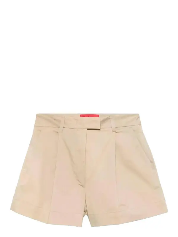 THELATEST Cotton Shorts - Brown