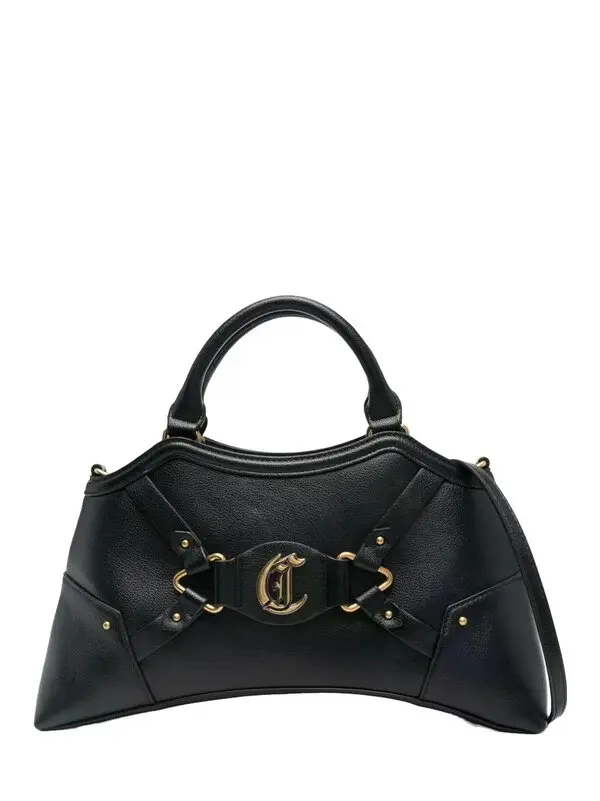 Just Cavalli Logo-plaque Tote Bag - Black