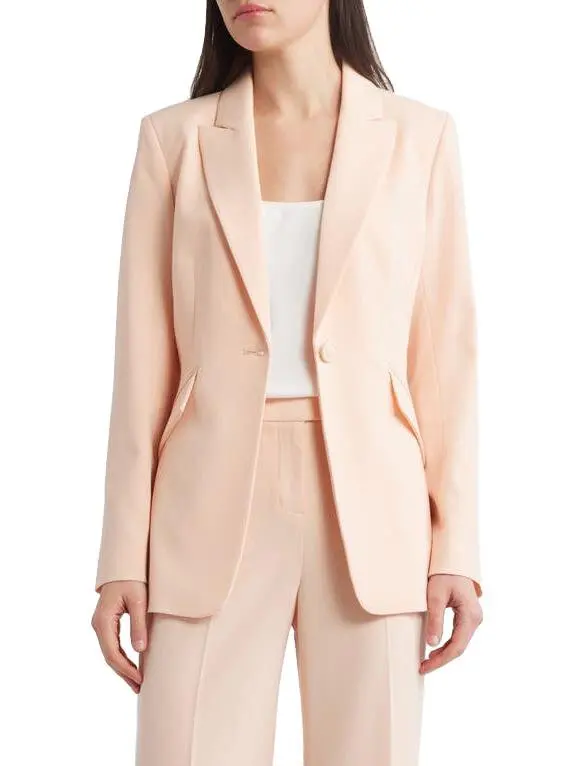 TAHARI ASL Peak Lapel Jacket - Parfait