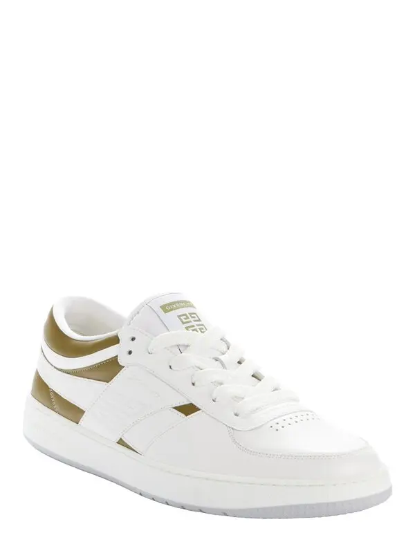 Givenchy G Move Low Top Sneakers - White/ Khaki