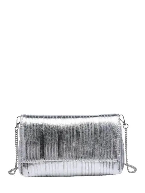 MODA LUXE Esmeralda Clutch - Silver