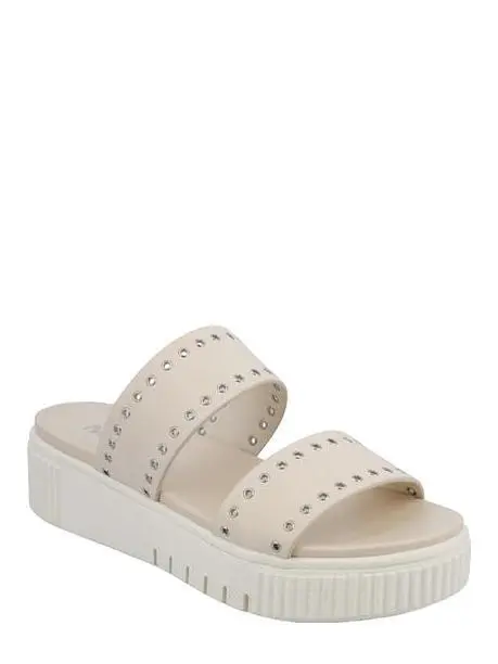 Mia Lexi Platform Slide Sandal - Seashell