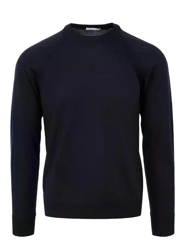 PAOLO PECORA Virgin Wool Jumper - Blue