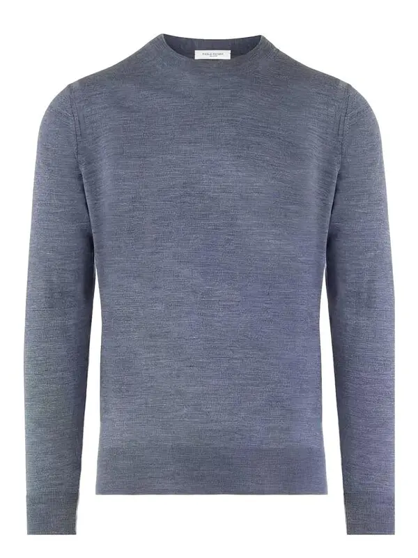 PAOLO PECORA Virgin Wool Jumper - Grey