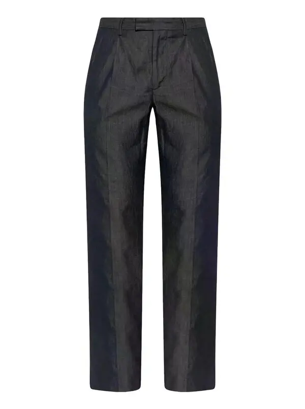 Paul Smith Cotton Trousers - Blue