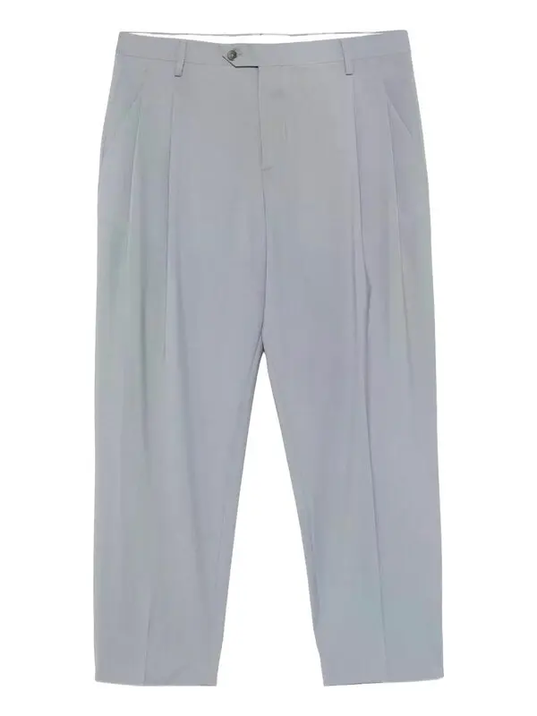 BRIGLIA 1949 Virgin Wool Trousers - Grey
