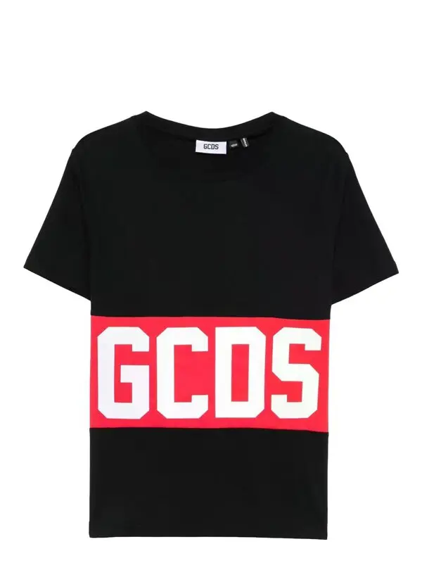 Gcds Logo-print T-shirt - Black