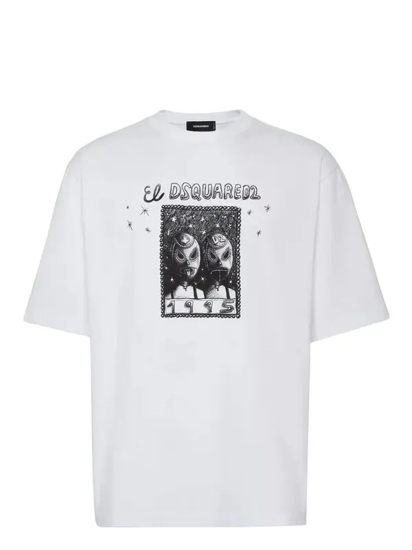 Dsquared2 Graphic-print T-shirt - White