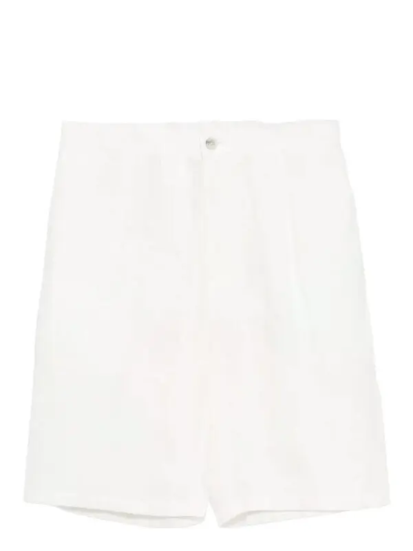 HEVO Linen Shorts - White