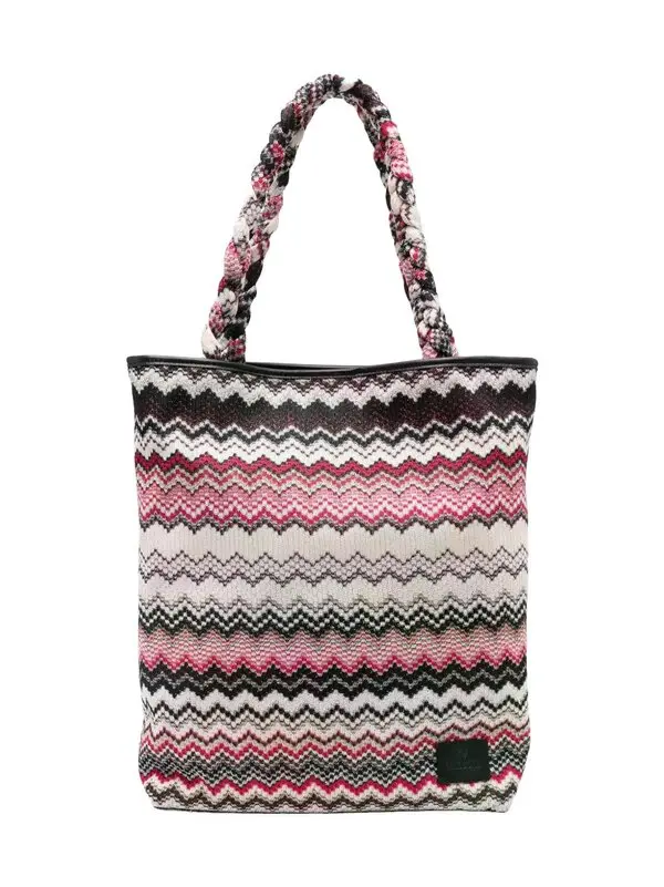 Missoni Wave Tote Bag - Black