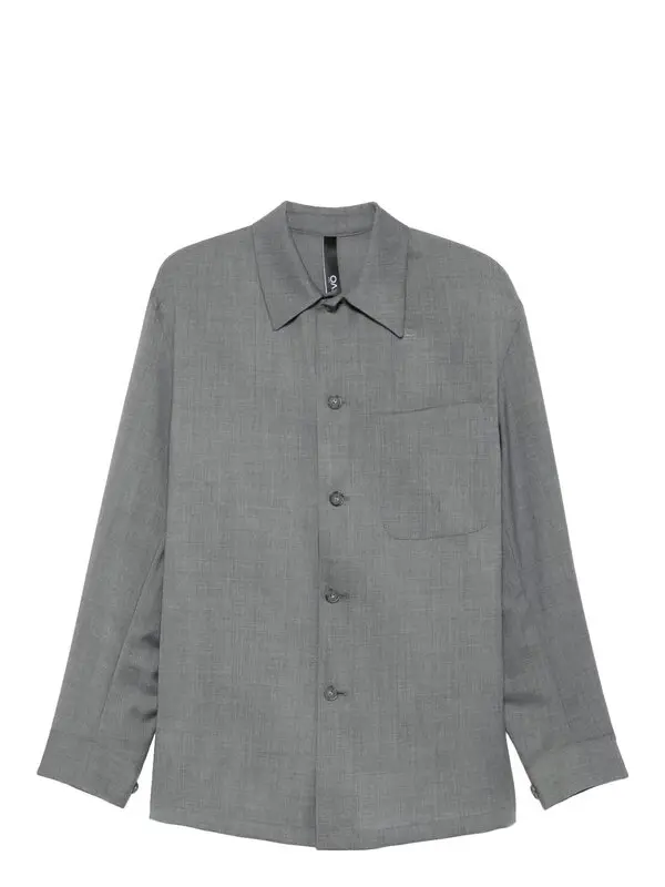HEVO Virgin Wool Shirt - Grey