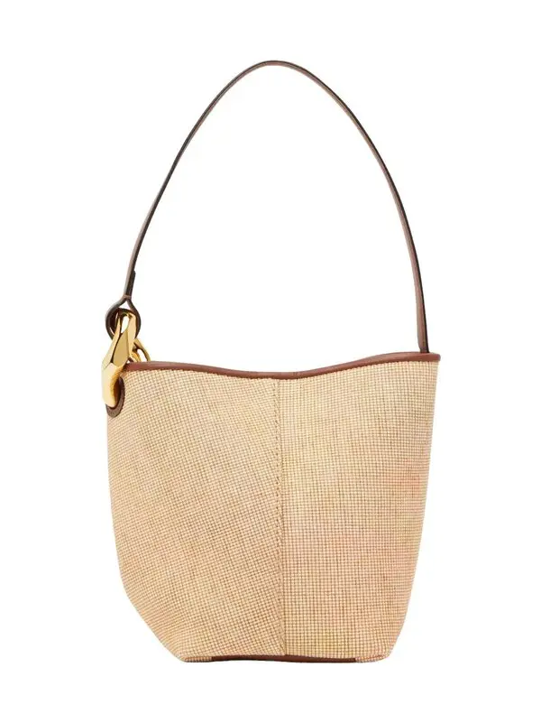 JW Anderson Small Corner Bucket Bag - Neutrals
