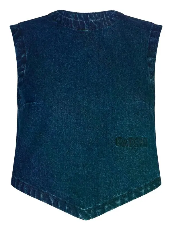 Patou Denim Top - Blue