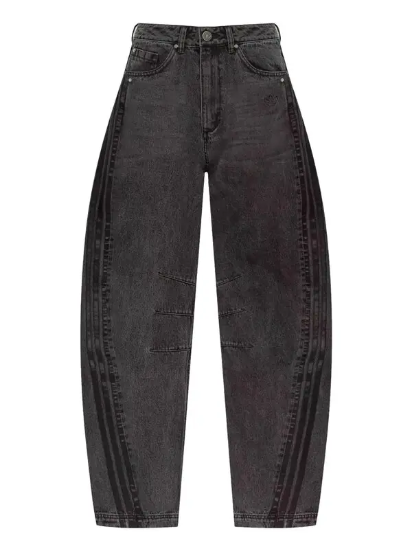 Adidas Tapered-leg Jeans - Black