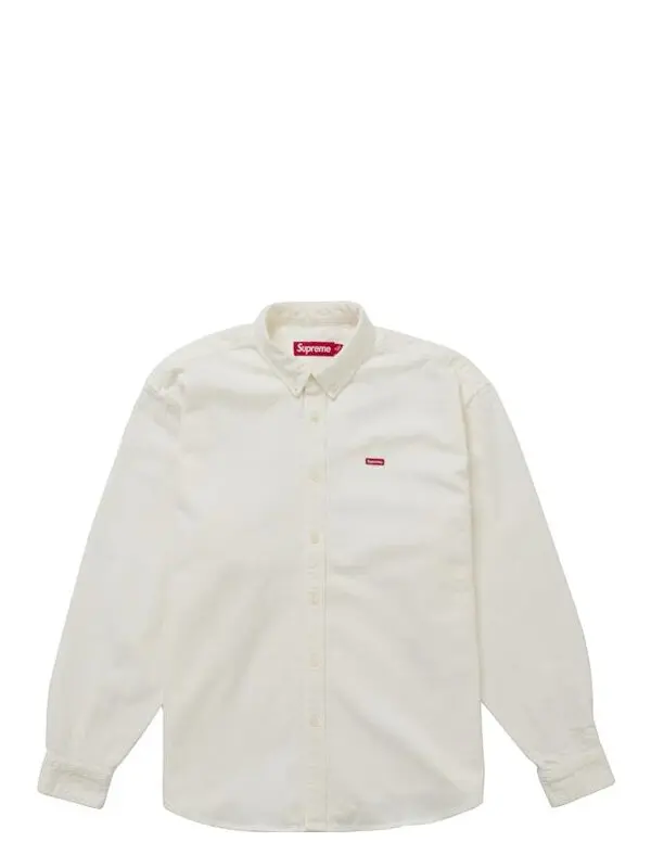 Supreme Small Box Denim Shirt - White