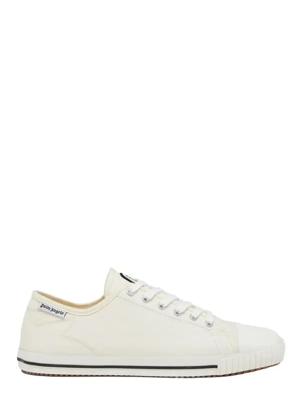 Palm Angels Low Vulcanized Sneakers - White
