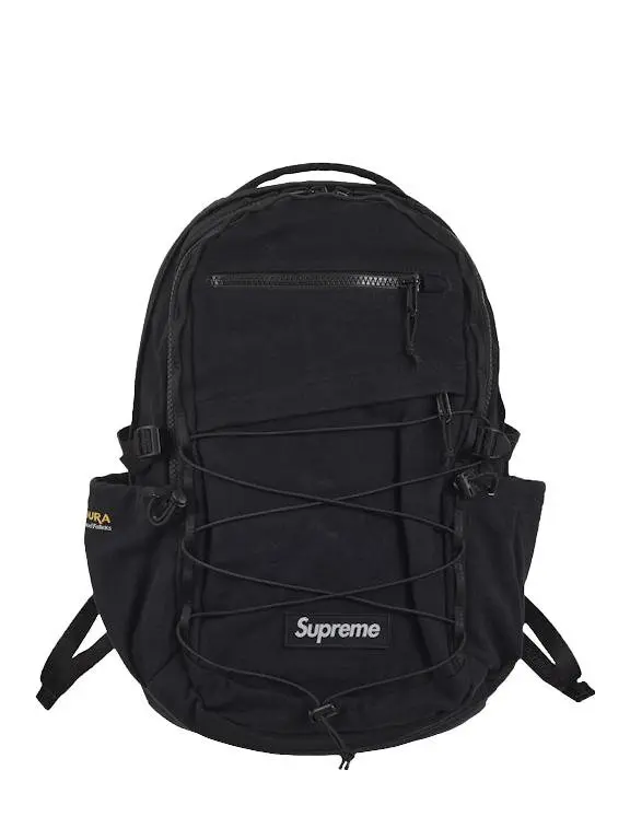 Supreme Logo Backpack - Black