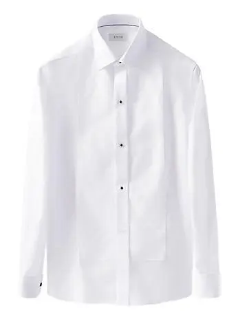 Eton Long-sleeved Contemporary-fit Cotton Shirt - White