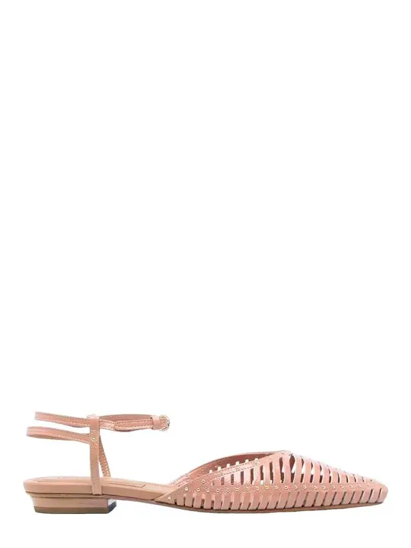 Ulla Johnson Patent-leather Ballerina Flats - Pink
