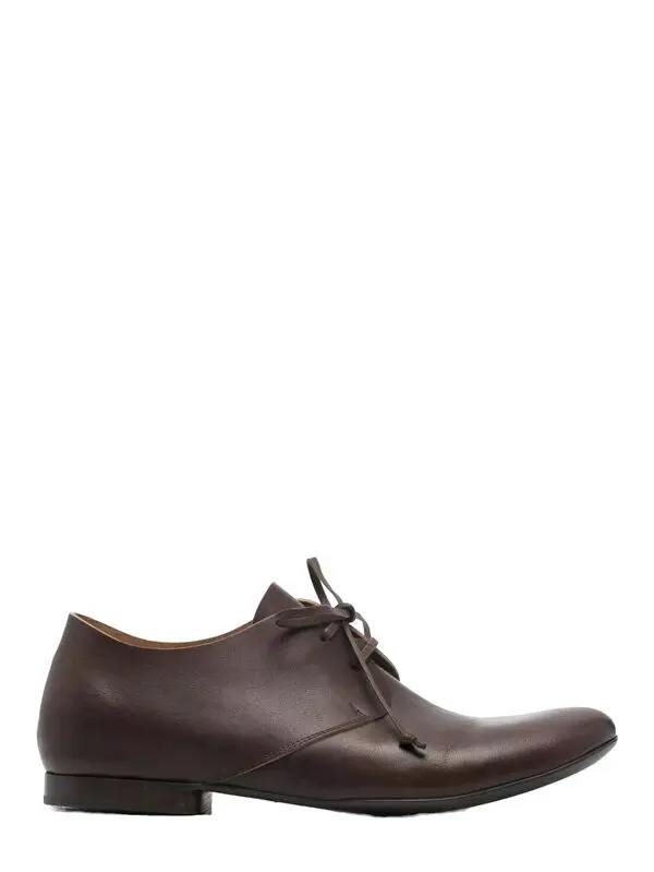 UMA WANG Leather Oxfords - Brown