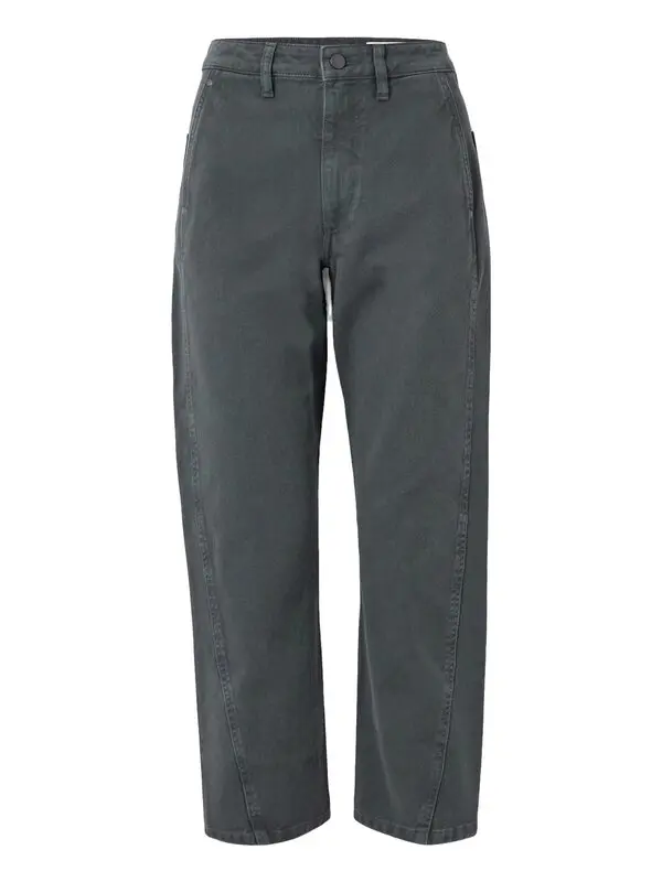 LEMAIRE Twisted Cropped High-rise Jeans - Blue