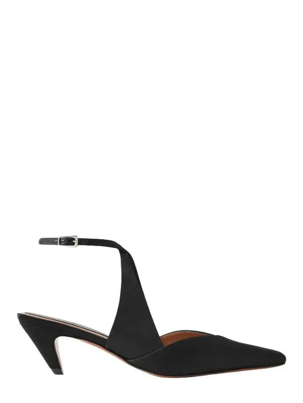 Stella McCartney Spur Satin Pumps - Black
