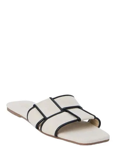 Matisse Biscayne Square Toe Slide Sandal - Natural
