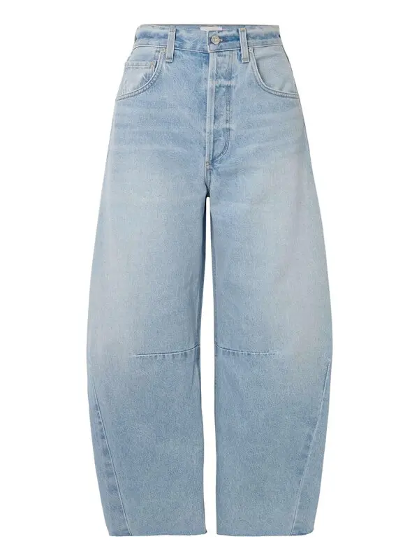 Citizens Of Humanity Horseshoe High-rise Wide-leg Jeans - Blue