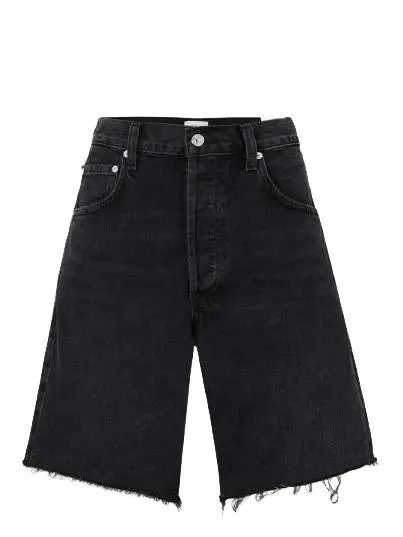 Citizens Of Humanity Ayla Denim Shorts - Black