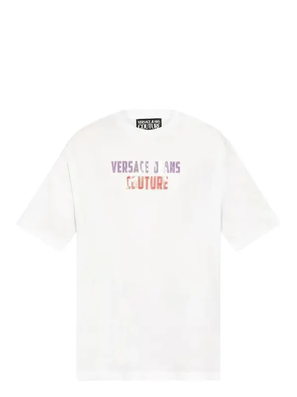 Versace Logo-print T-shirt - White