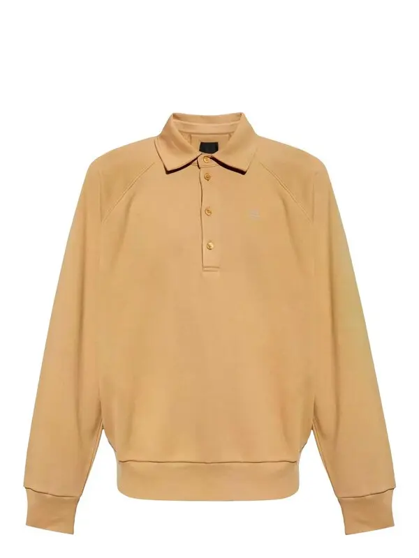 Givenchy Logo-embroidered Polo Shirt - Neutrals