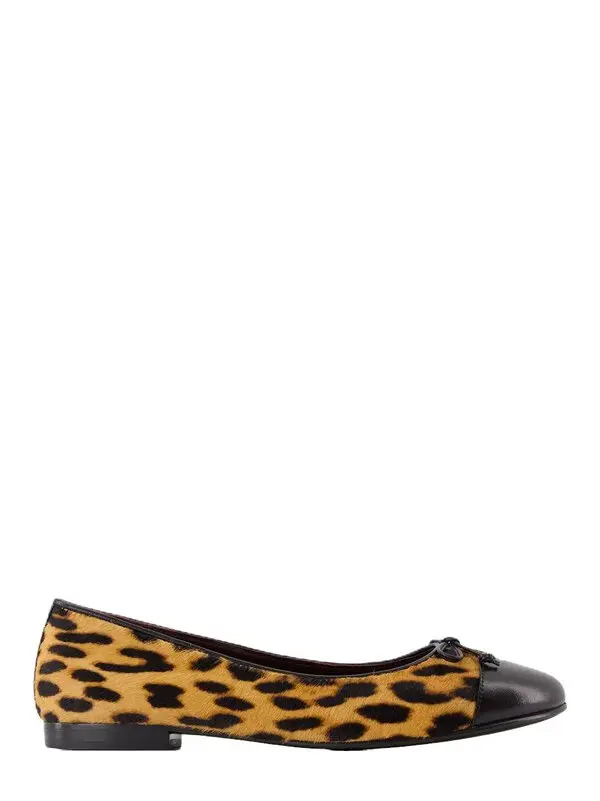 Tory Burch Cap Toe Ballerinas - Printed