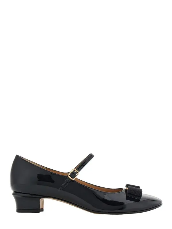 FERRAGAMO Vara Bow Mary Jane - Black