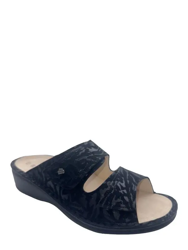 Finn Comfort Jamaika Slide Sandal - Black Delizia