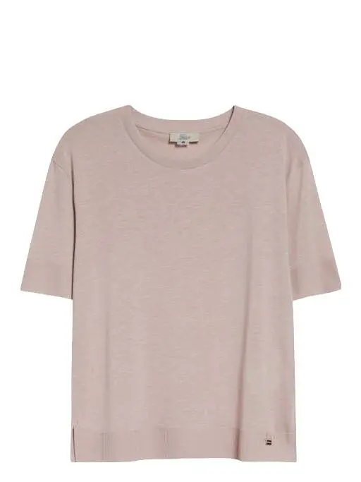 Herno Glam Knit Crewneck T-shirt - 4035 Blush