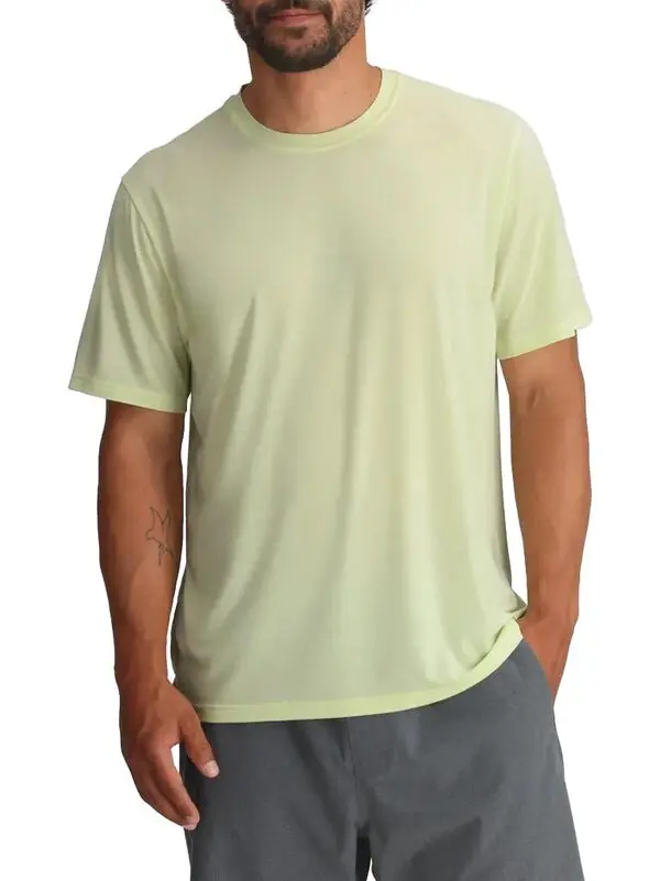 FREE FLY Elevate T-shirt - Lime