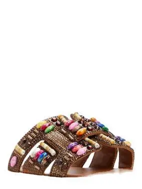 Aldo Eleny Slide Sandal - Brown Multi
