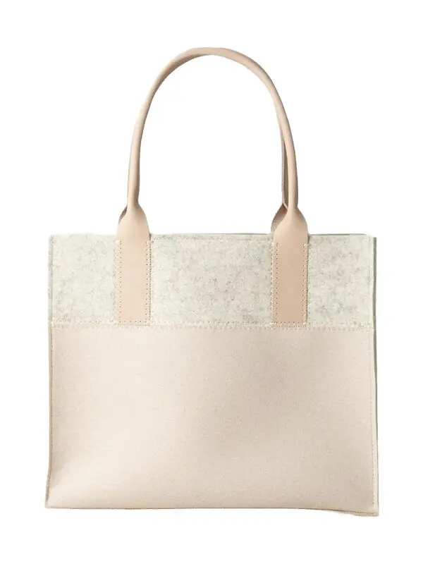 GRAF LANTZ Jaunt Midi Tote - Feather/heather White