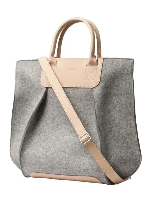 GRAF LANTZ Frankie Merino Wool Tote - Granite
