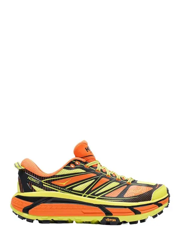 Hoka One One Mafate Speed 2in Athletic Sneakers - Electric Tangerine/hoka Citrus