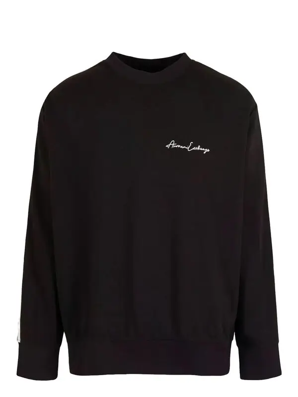 Armani Exchange Logo Sweater - Black