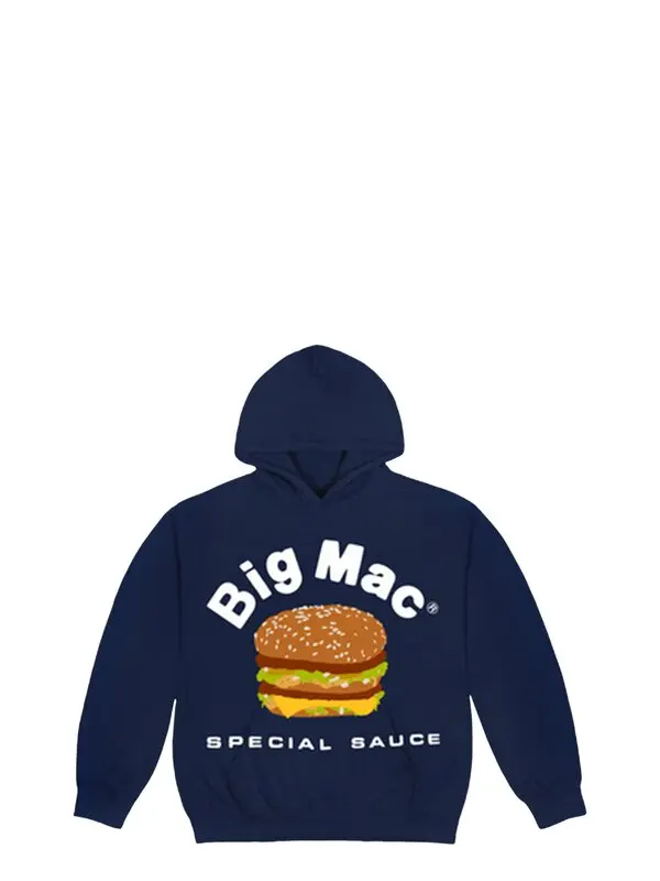CACTUS PLANT FLEA MARKET X Mcdonald's Team Big Mac Hoodie - Blue