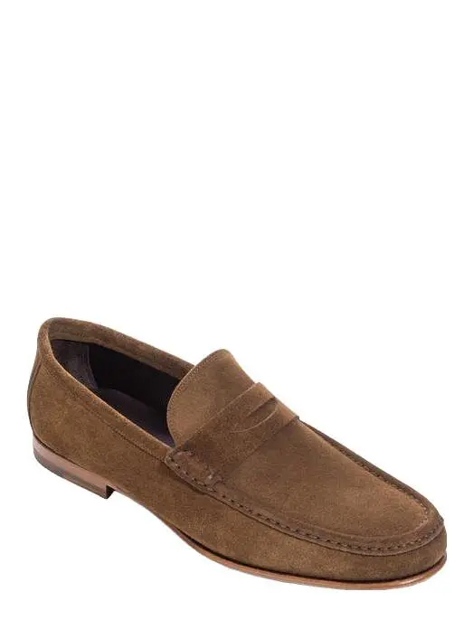 To Boot New York Dylan Suede Penny Loafer - Softy Chocolate
