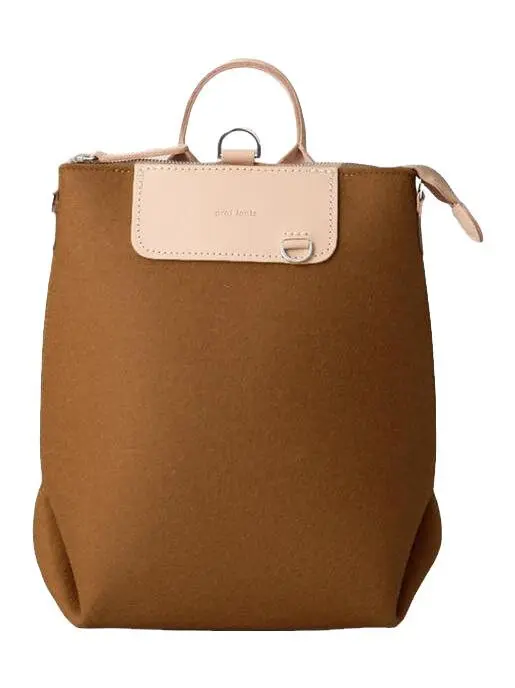 GRAF LANTZ Bedford Merino Wool Midi Backpack - Honey