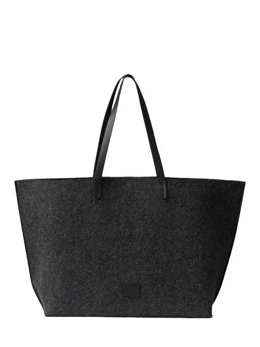 GRAF LANTZ Hana Merino Wool Boat Bag - Charcoal