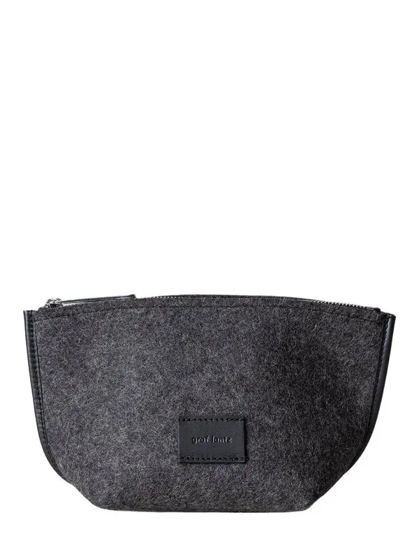 GRAF LANTZ Hana Merino Wool Pouch - Black
